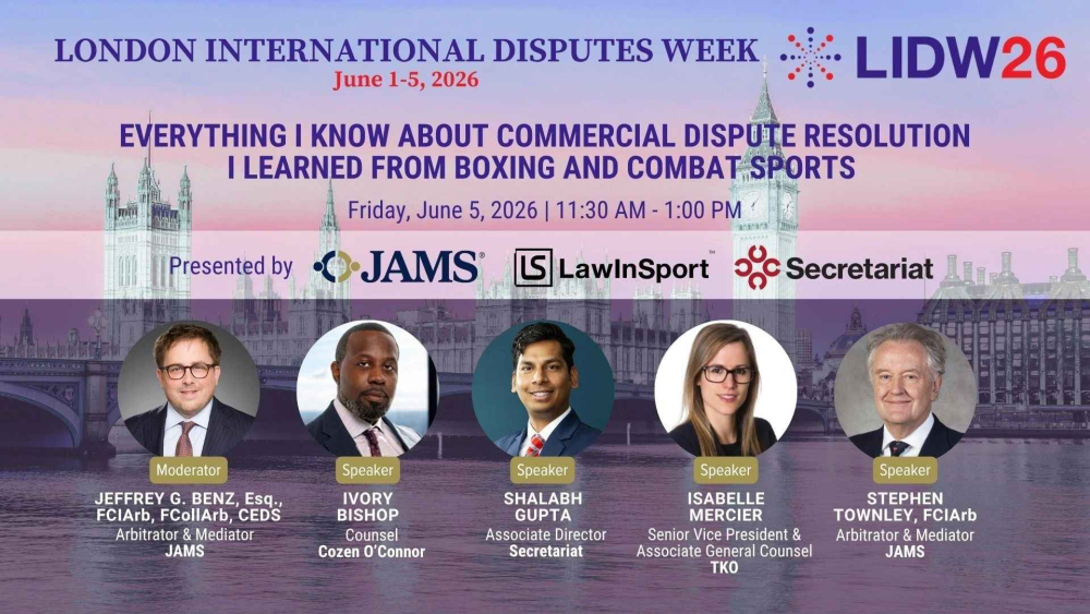 Everything I Know About Commercial Dispute Resolution I Learned from ...